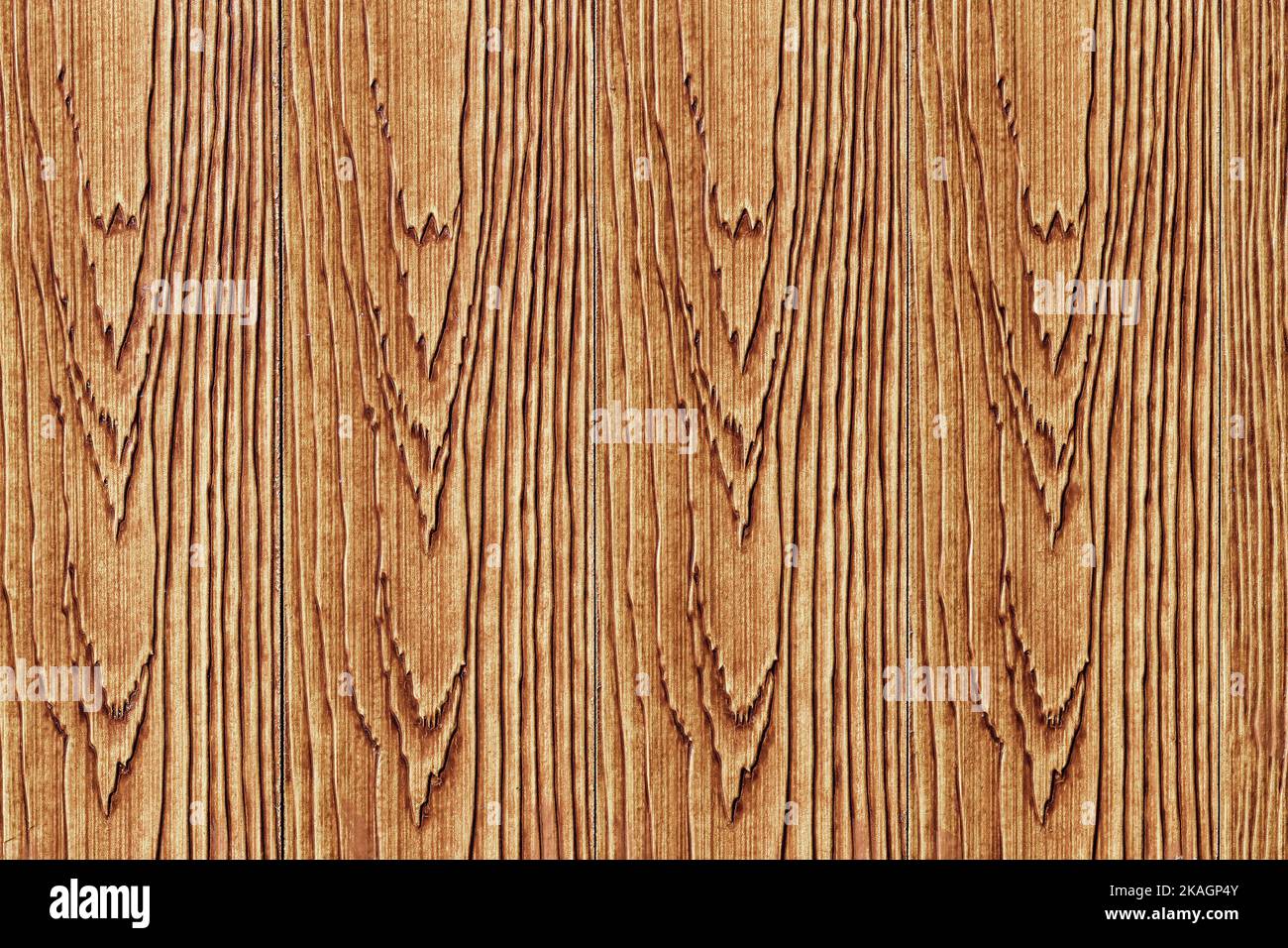 Brown shera wood panels are patterned like real wood used in the ...