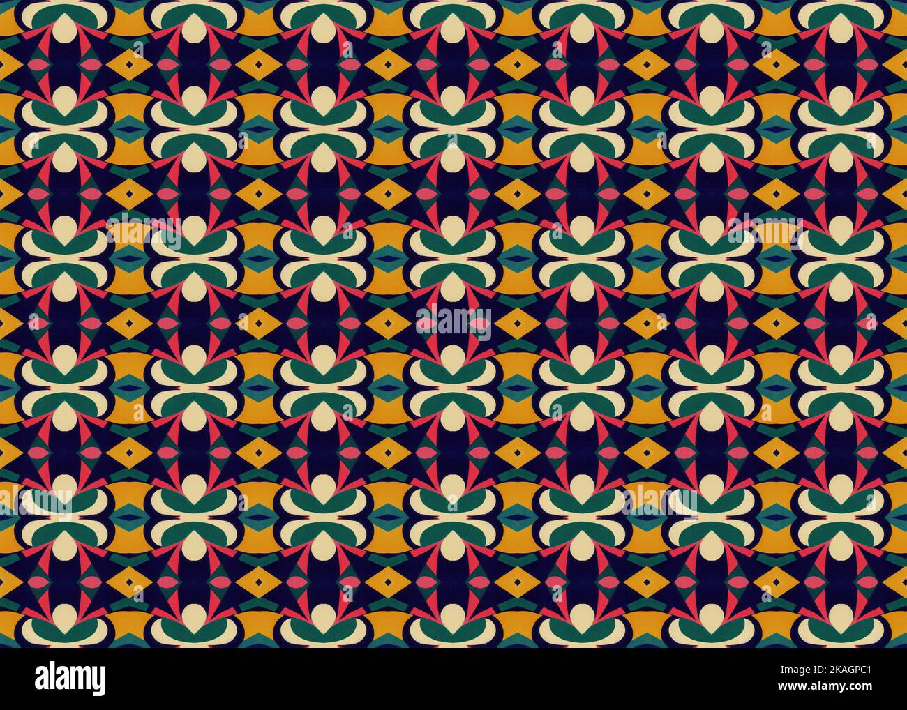 Seamless repeating pattern illustration, useful for fabric, wallpaper ...