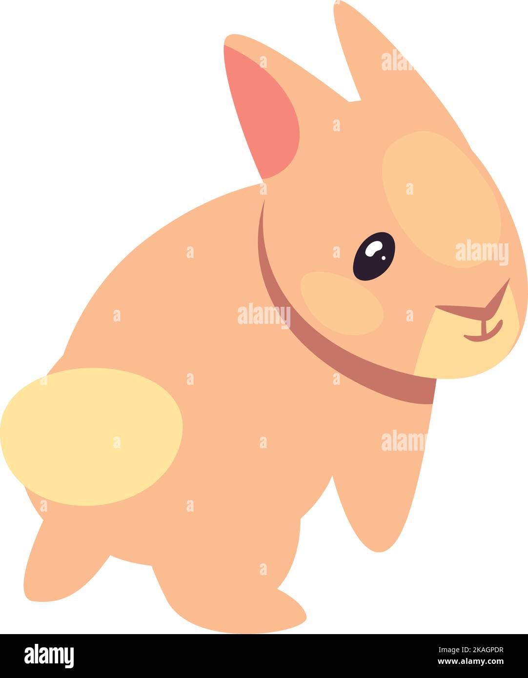 flat rabbit design Stock Vector Image & Art - Alamy