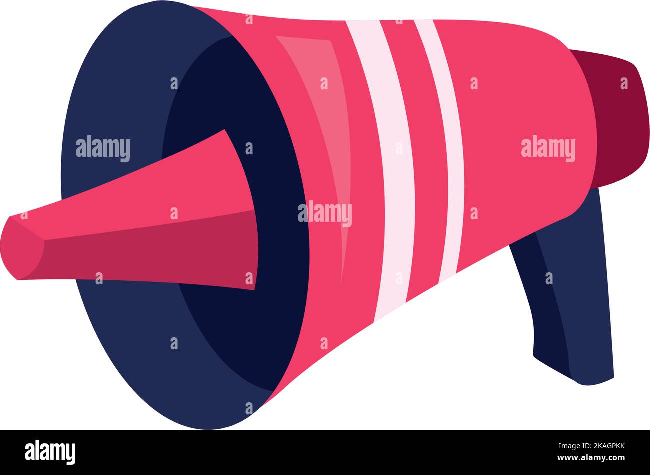 flat megaphone illustration Stock Vector Image & Art - Alamy