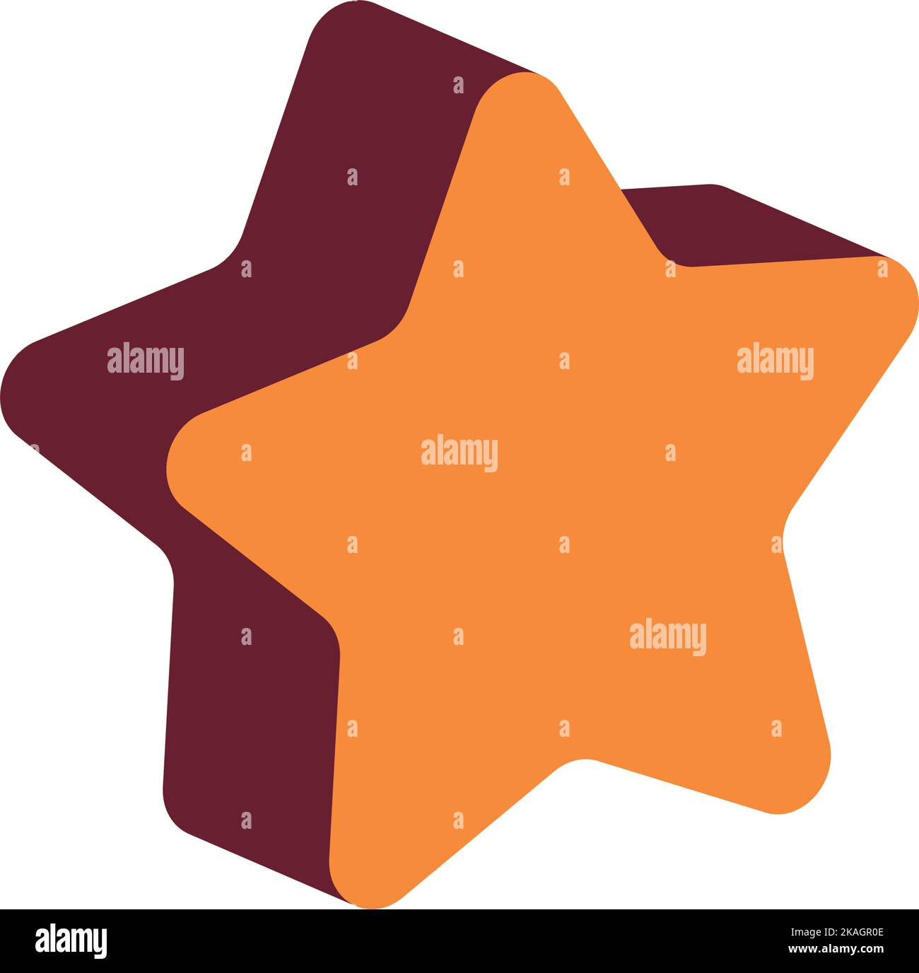 flat star illustration Stock Vector Image & Art - Alamy