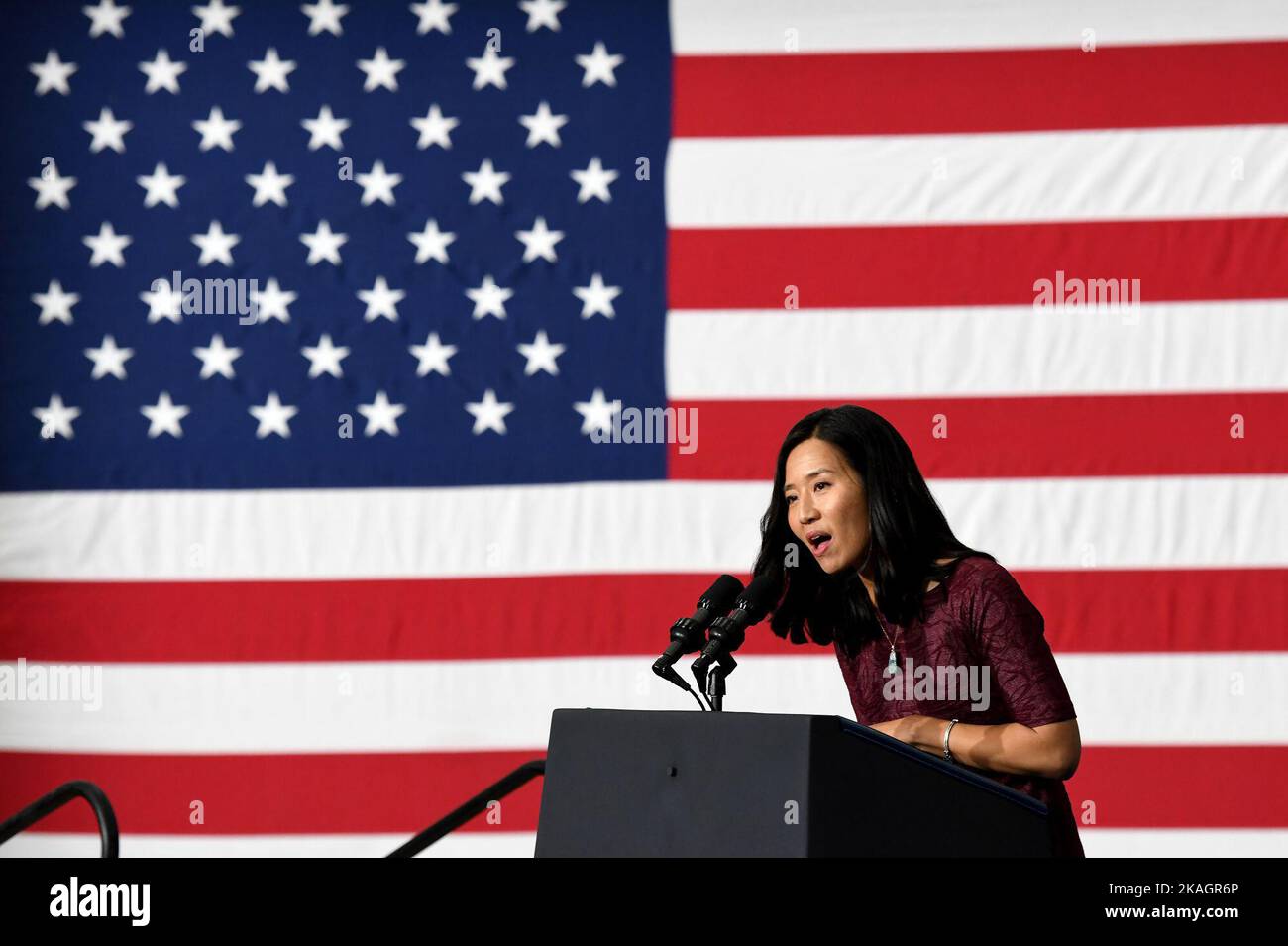 Michelle wu boston hi-res stock photography and images - Alamy