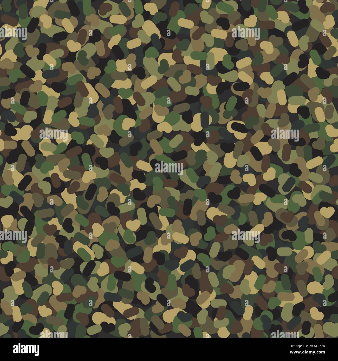 Camouflage pattern background. Classic clothing style masking camo ...