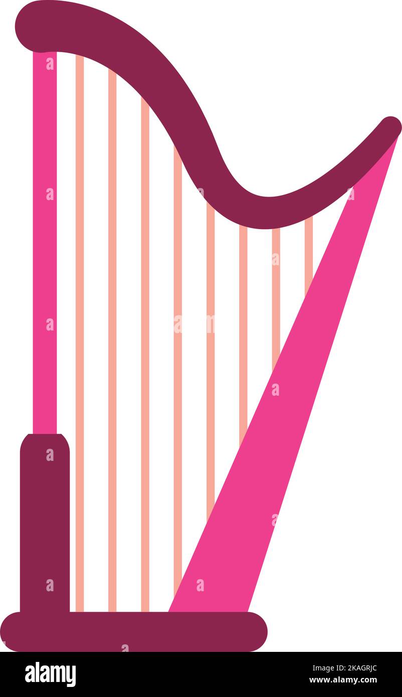 flat harp design Stock Vector Image & Art - Alamy