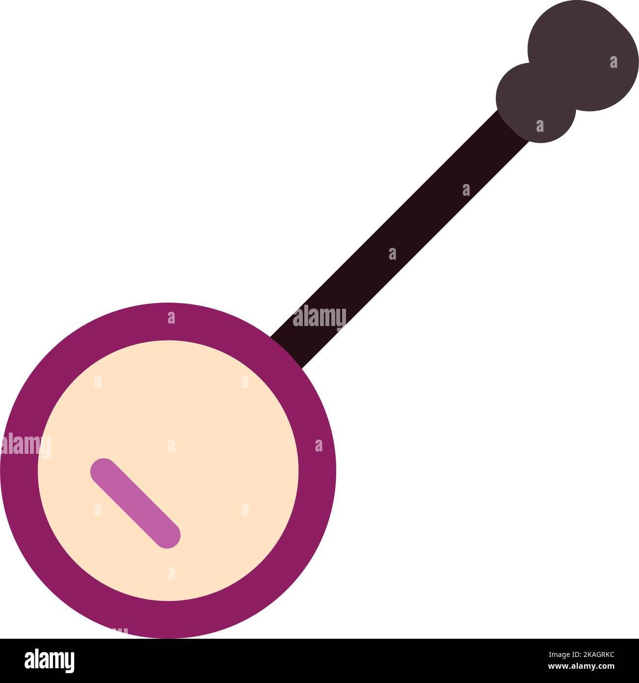 flat banjo design Stock Vector Image & Art - Alamy