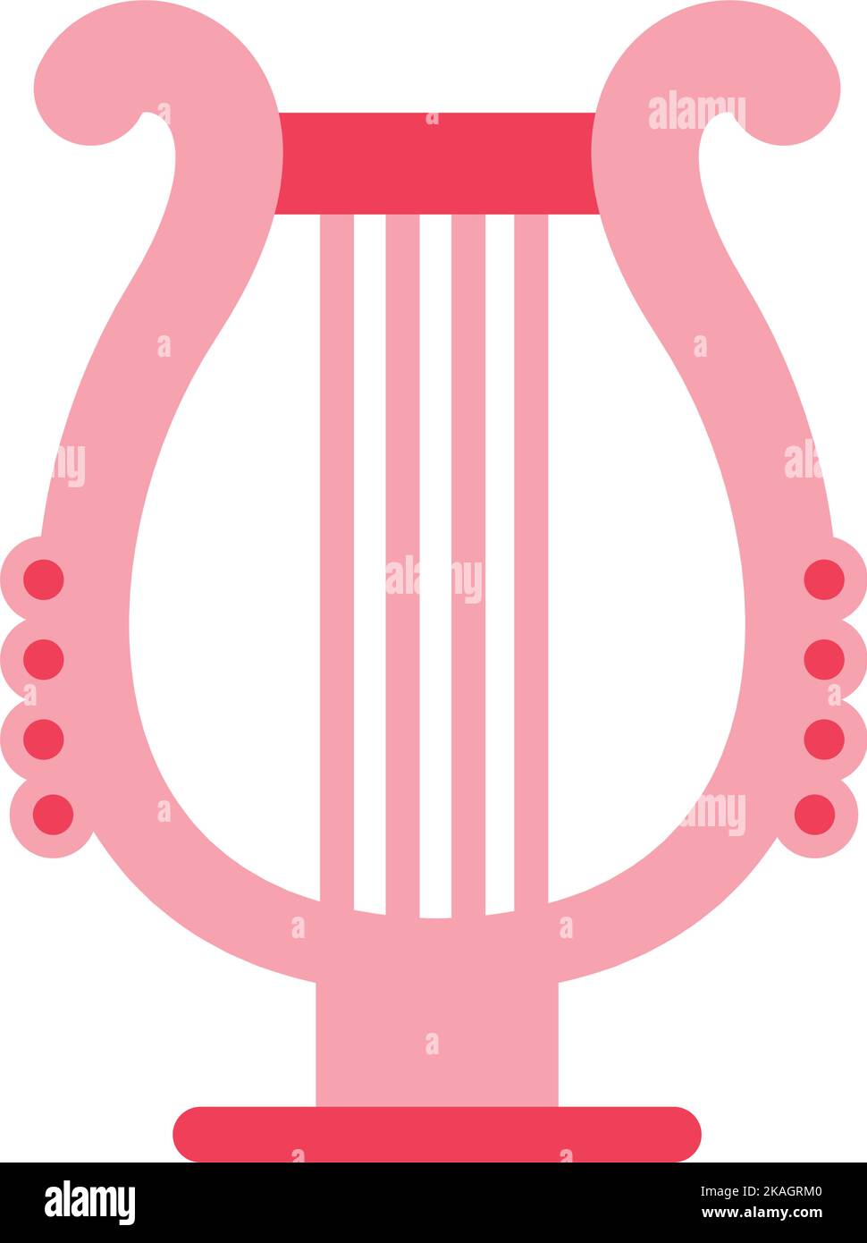 flat lyre design Stock Vector Image & Art - Alamy