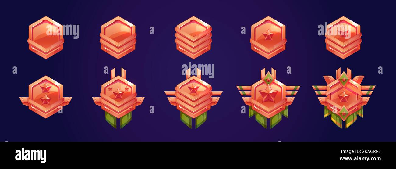 Golden trophy on green background Stock Vector Images - Alamy