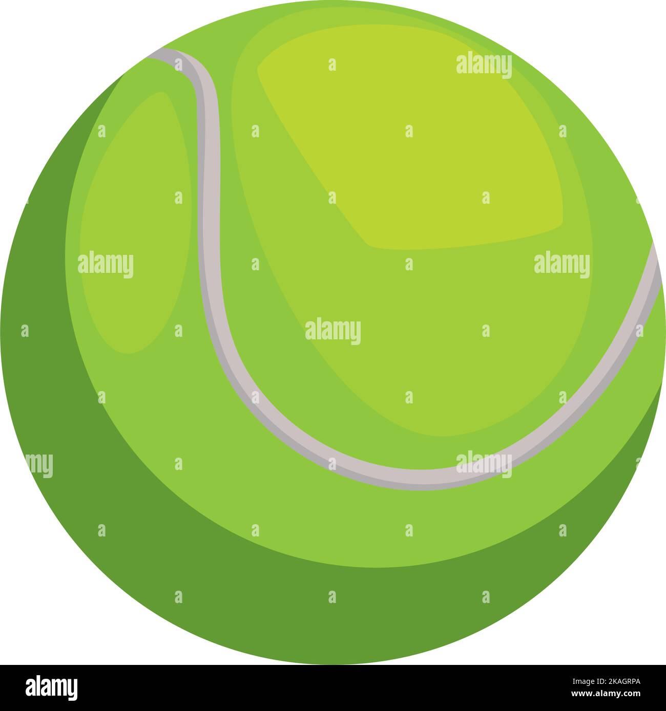 flat tennis ball Stock Vector Image & Art - Alamy