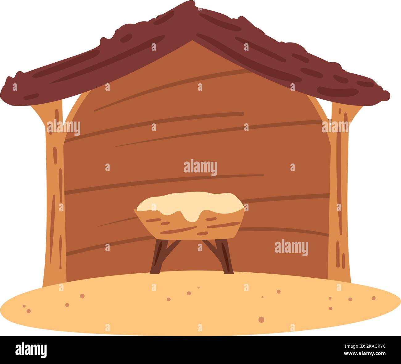 flat nativity manger Stock Vector Image & Art - Alamy