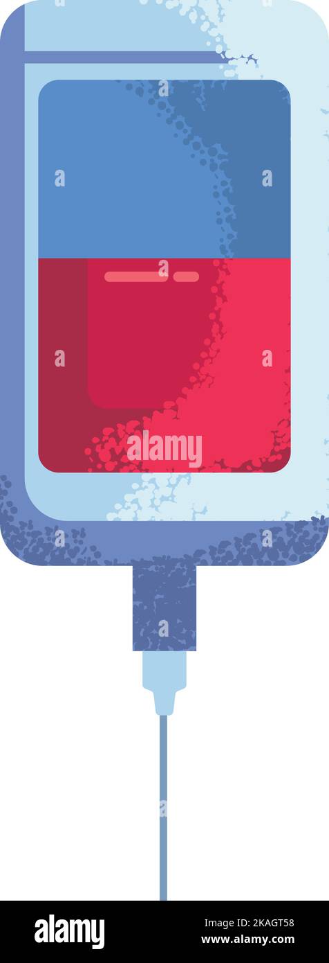 Blood type bag hospital Cut Out Stock Images & Pictures - Alamy