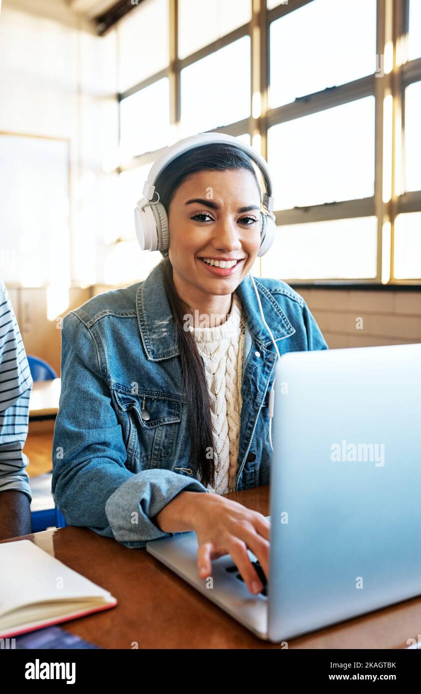 Ill be ready when exams roll around. Cropped portrait of an attractive ...
