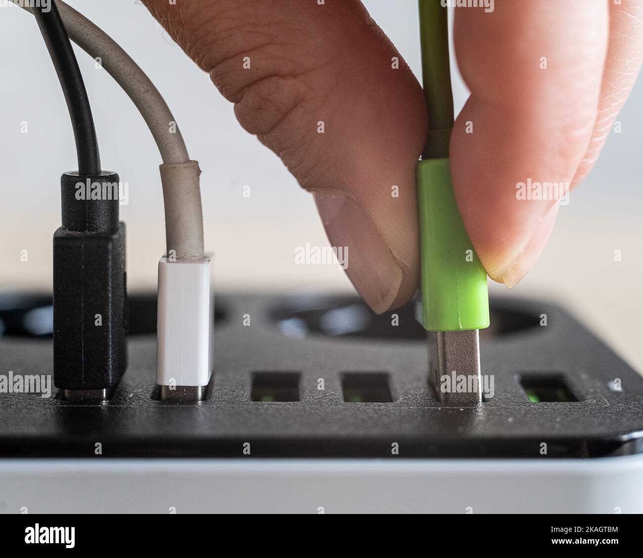 Multiport cord hi-res stock photography and images - Alamy