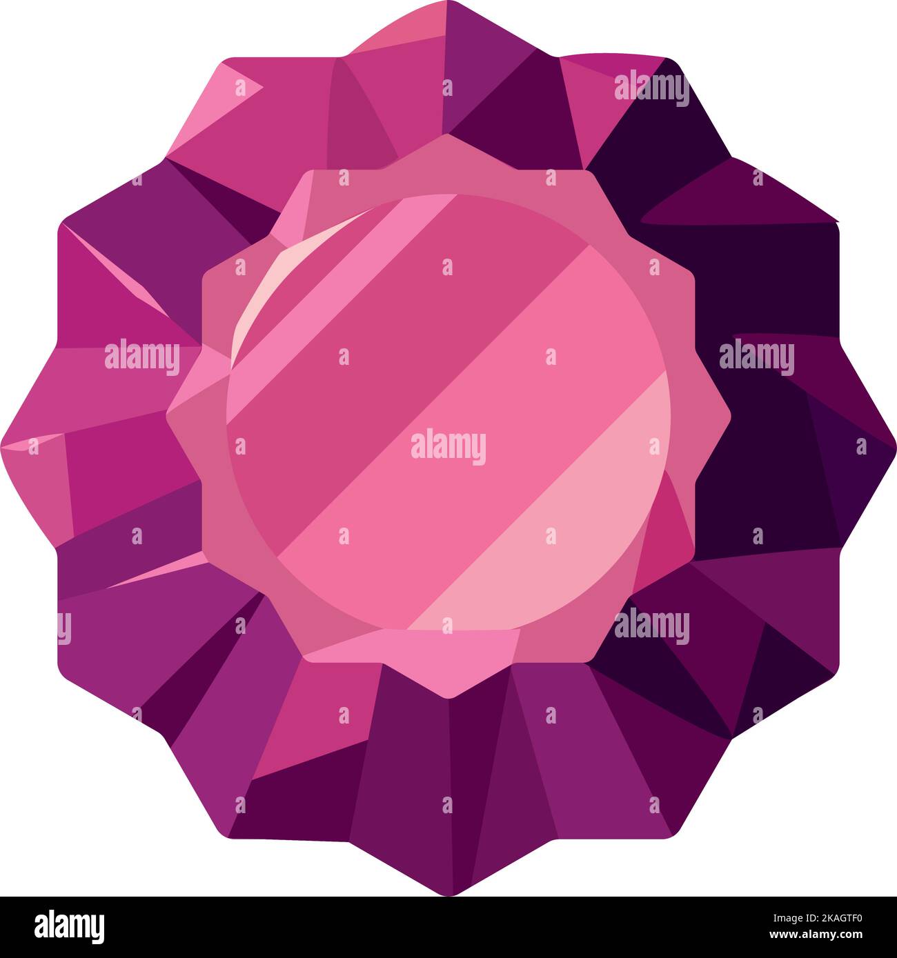 flat quartz illustration Stock Vector Image & Art - Alamy