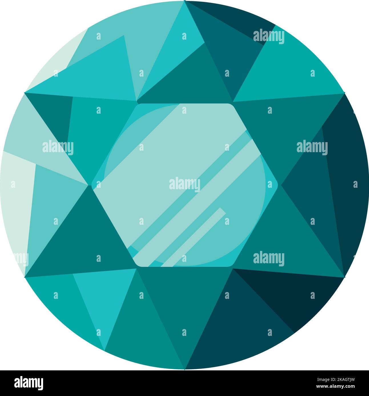 flat diamond illustration Stock Vector Image & Art - Alamy