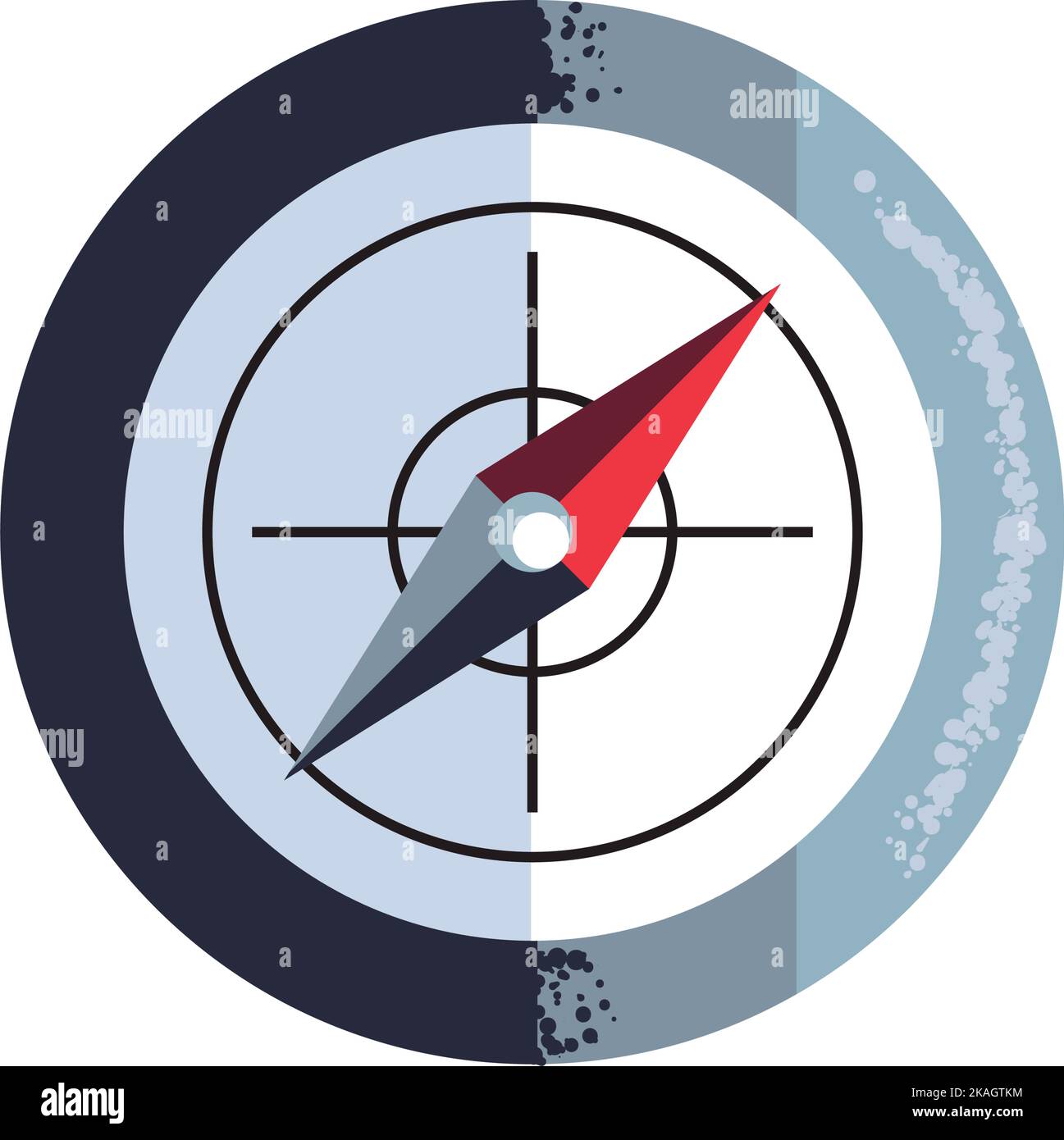 flat compass design Stock Vector Image & Art - Alamy