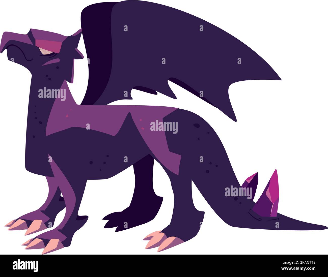Purple lizard Cut Out Stock Images & Pictures - Alamy
