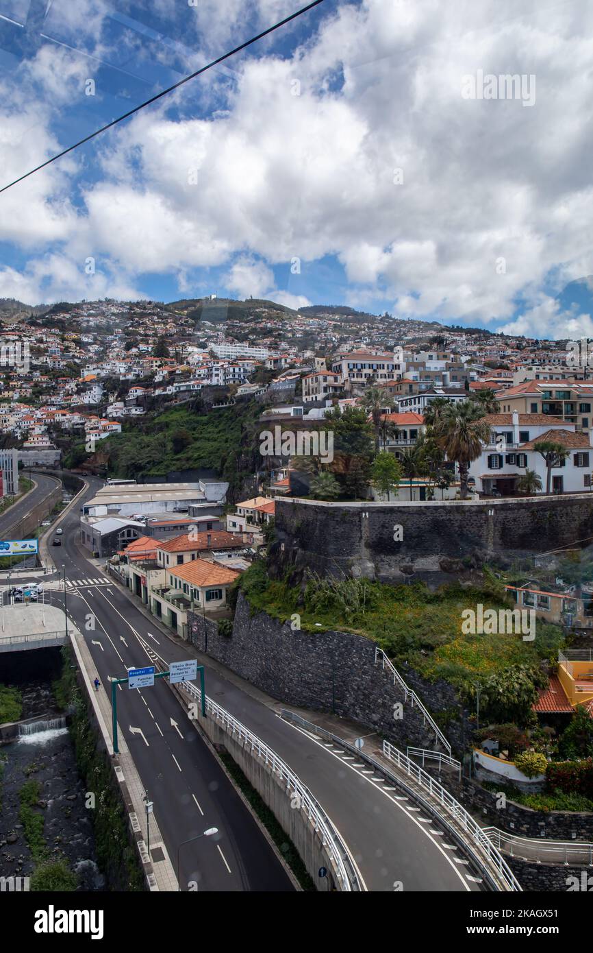 Funchal capital city on Madeira island Stock Photo - Alamy