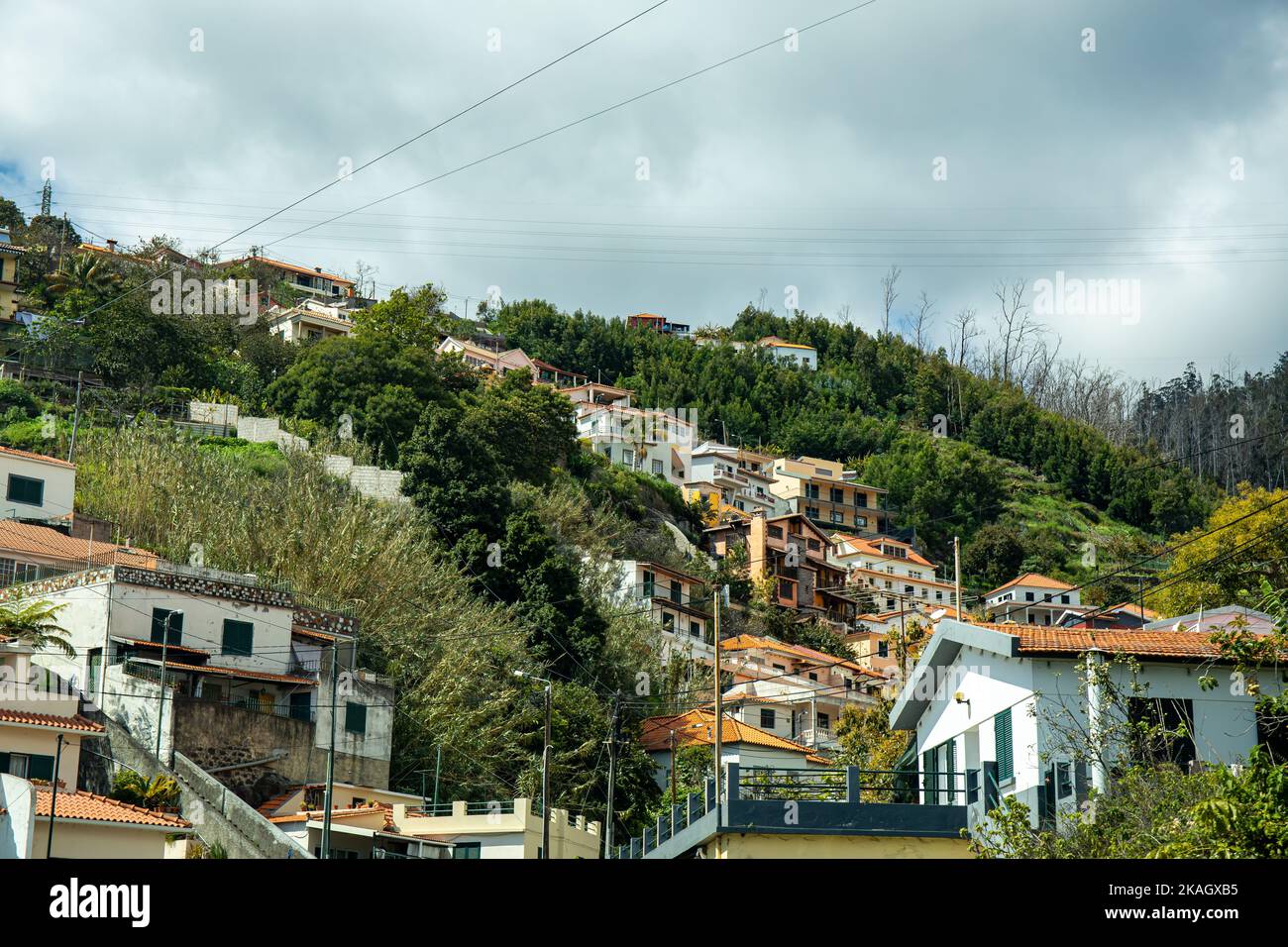 Funchal capital city on Madeira island Stock Photo - Alamy