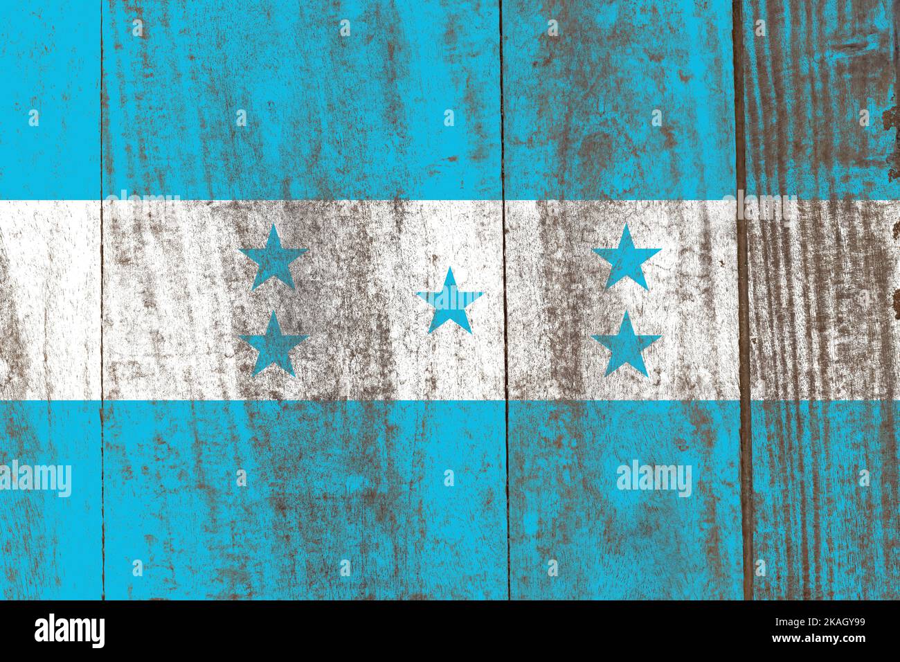 Flag honduras on old hi-res stock photography and images - Alamy