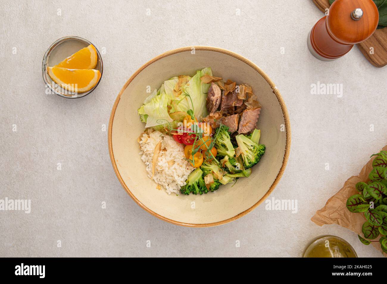 Tuna rice dish hi-res stock photography and images - Alamy