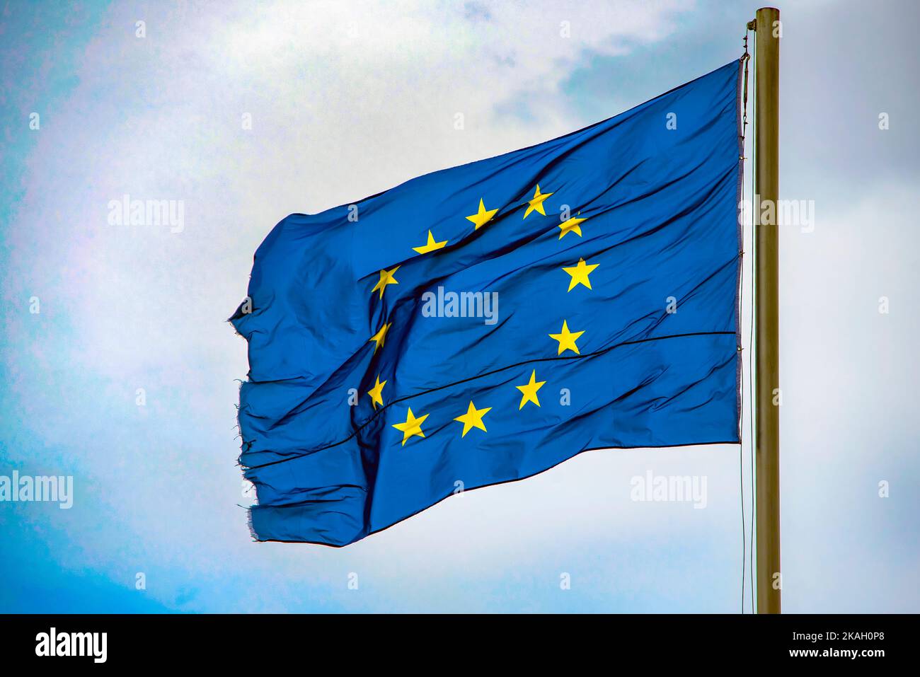 The Flag of Europe or European Flag consists of twelve golden stars ...