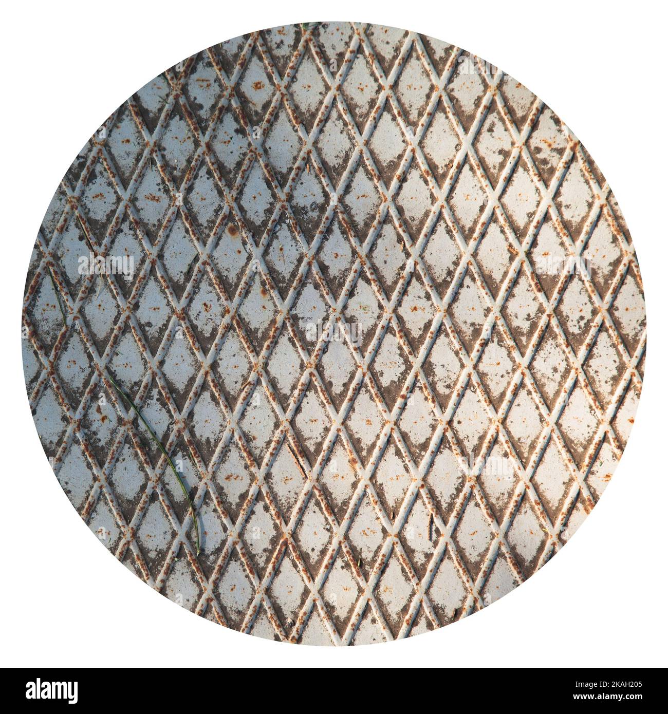 Rusty painted metal plate surface. Rusty metal texture, isolated ...