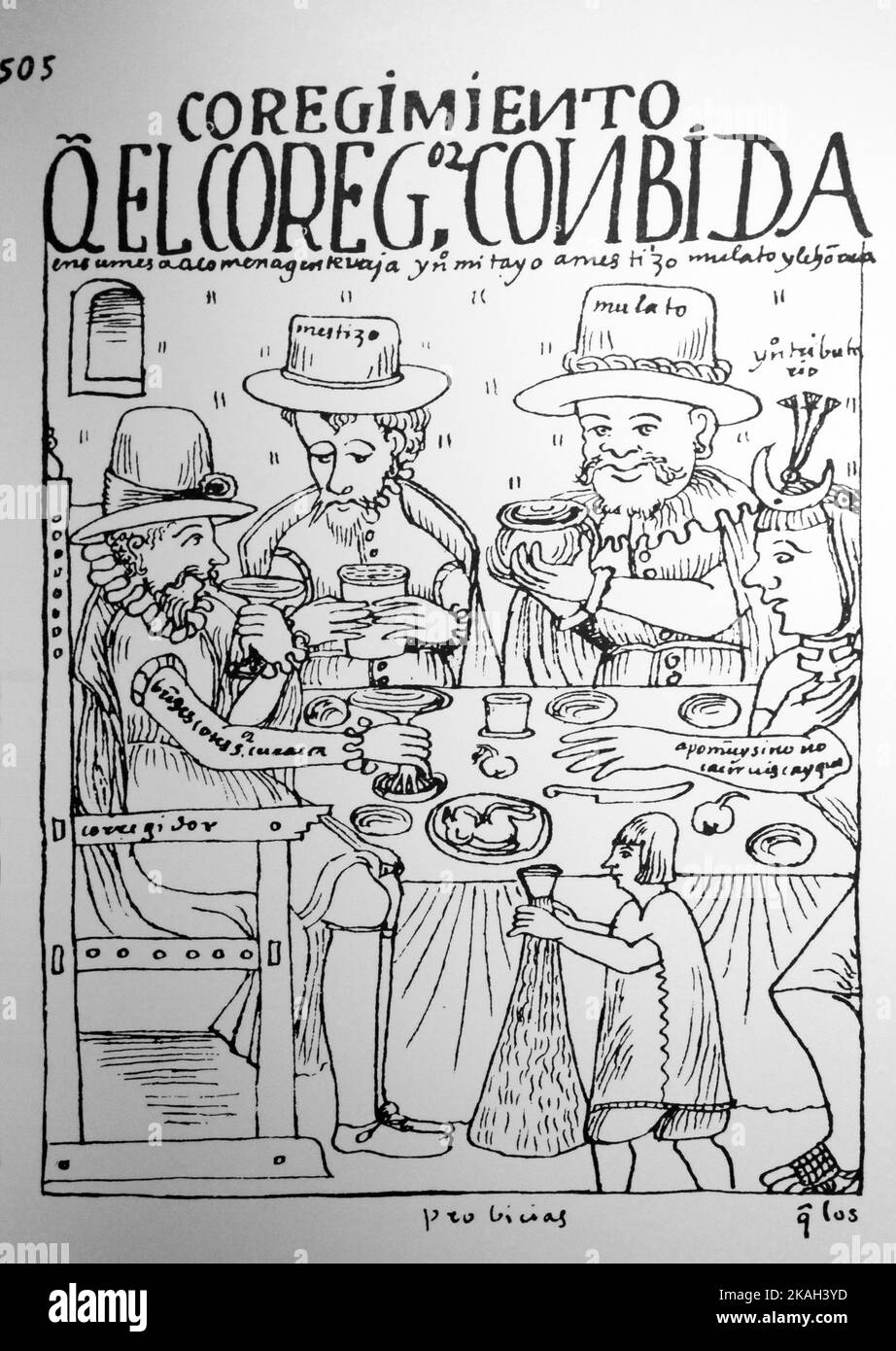 505.The royal administrator and his low-status dinner guests;the ...