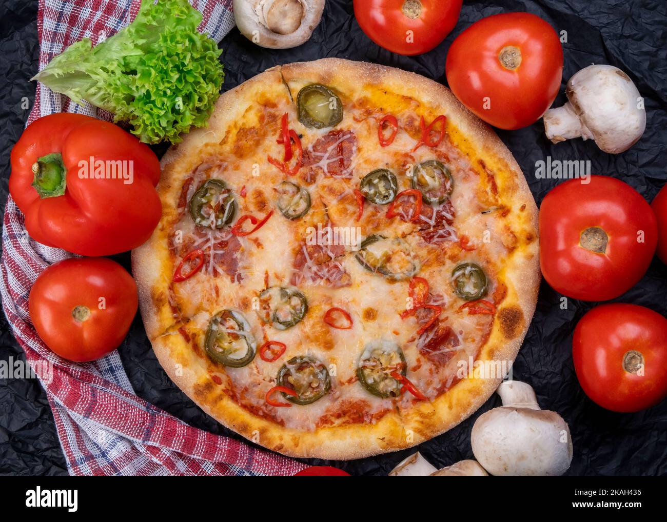 4k pizza hi-res stock photography and images - Alamy