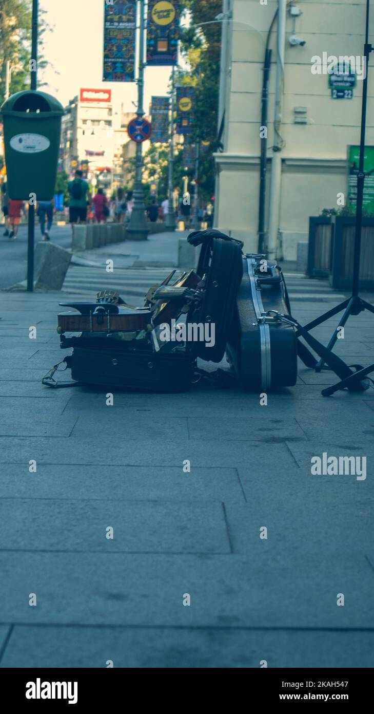 Bucharest street art Stock Photo - Alamy