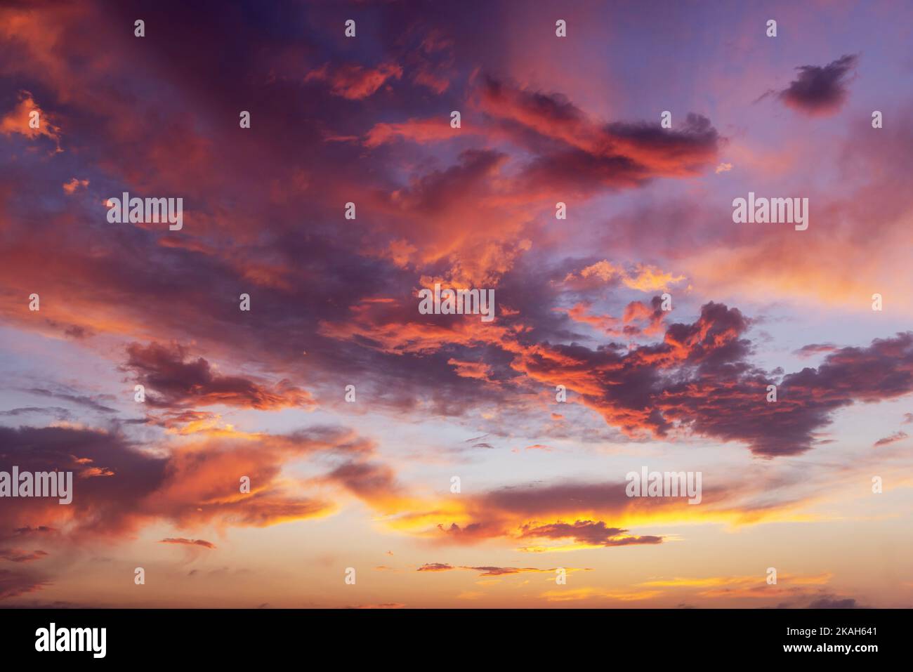 Colorful sunset over ocean on Malibu beach, California Stock Photo - Alamy