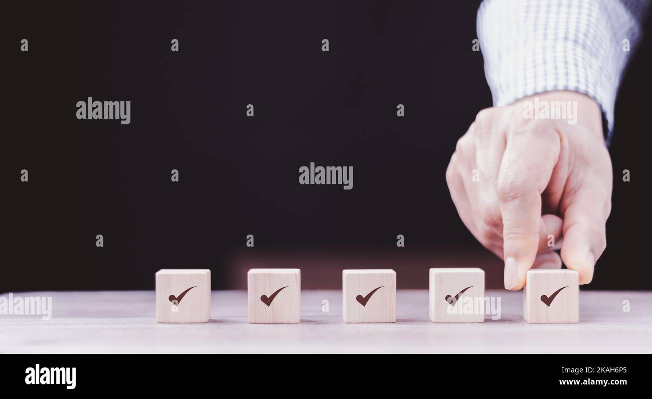 Checklist checkmark icon hi-res stock photography and images - Alamy