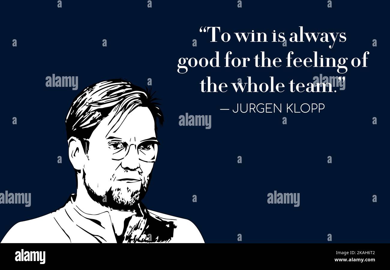 Jurgen klopp illustration hi-res stock photography and images - Alamy