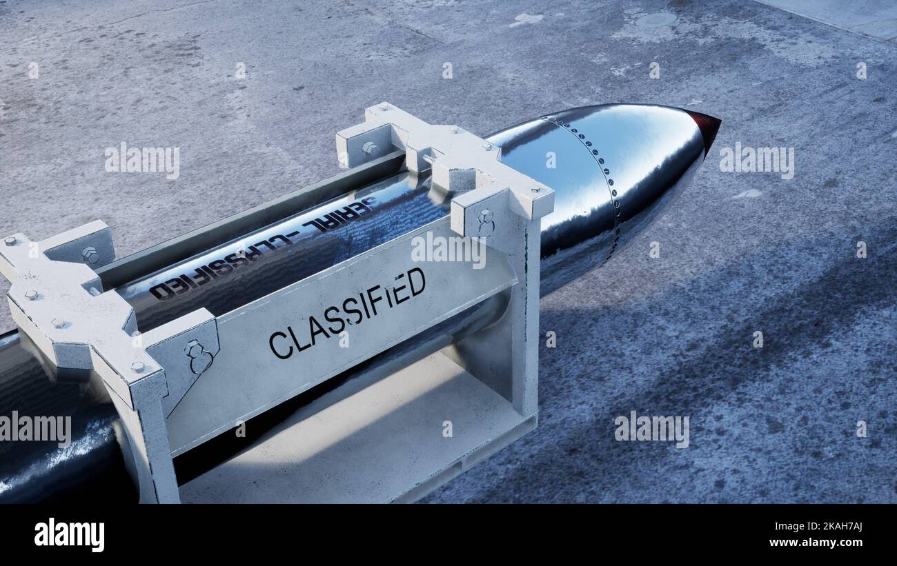Nuclear Missile, Nuclear Warhead,3d قنابل نويية Stock Photo - Alamy
