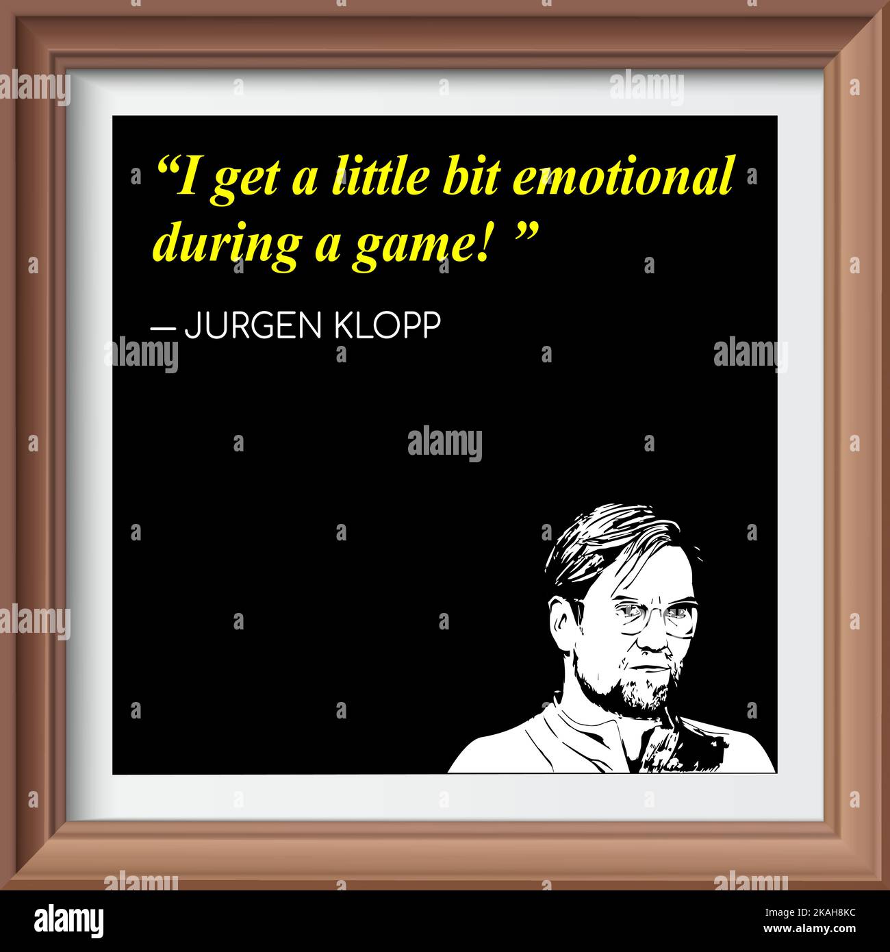 Jurgen klopp artwork hi-res stock photography and images - Alamy