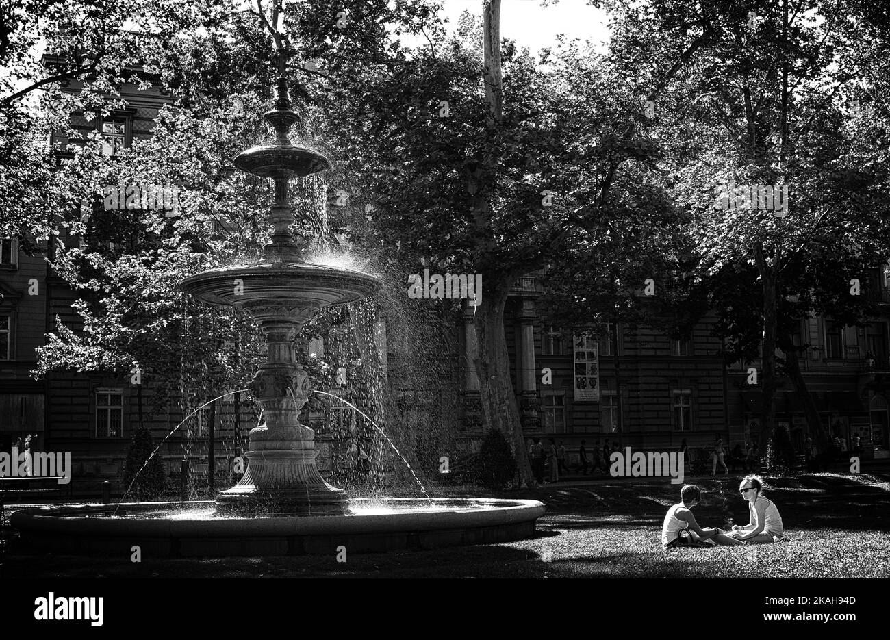 Girls afternoon Black and White Stock Photos & Images - Alamy