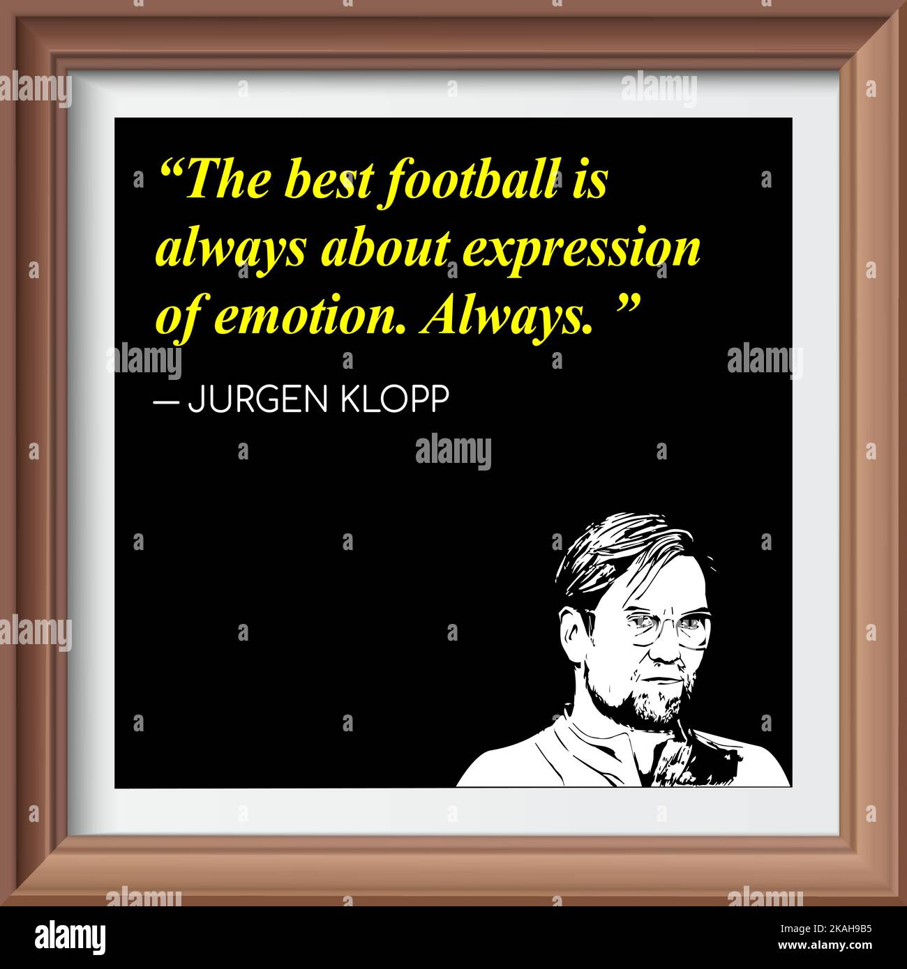 Jurgen klopp artwork hi-res stock photography and images - Alamy