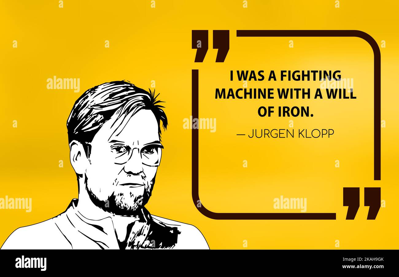 Jurgen klopp artwork hi-res stock photography and images - Alamy