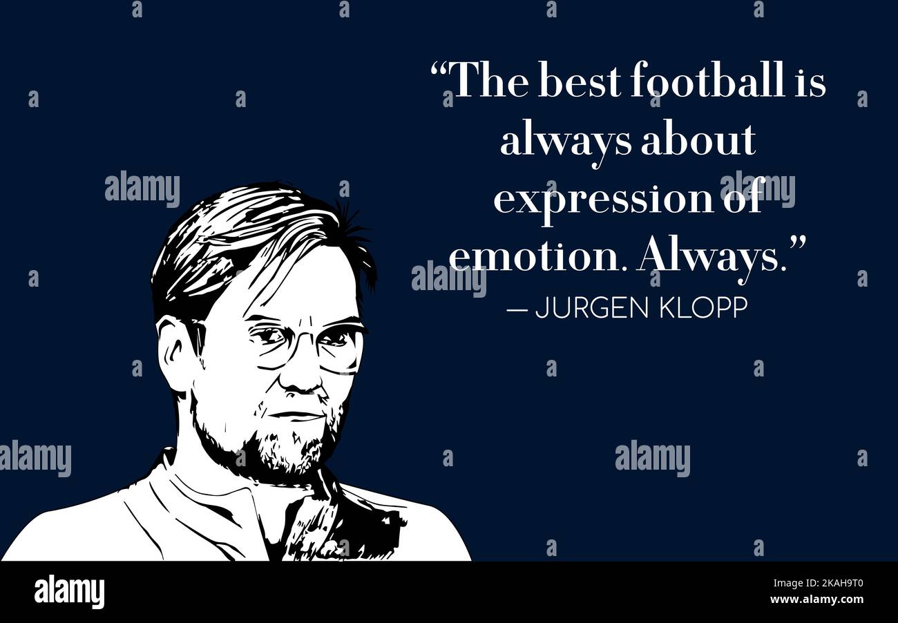 Jurgen klopp artwork hi-res stock photography and images - Alamy