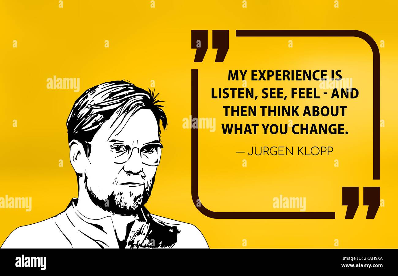 Jurgen klopp Stock Vector Images - Alamy