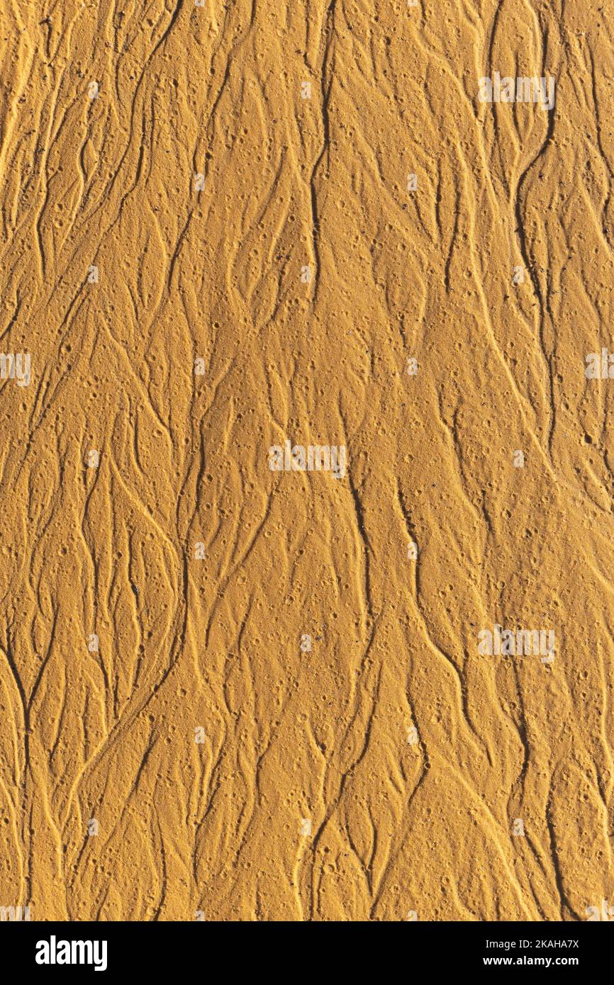 vertical background in the form of yellow sand Stock Photo - Alamy