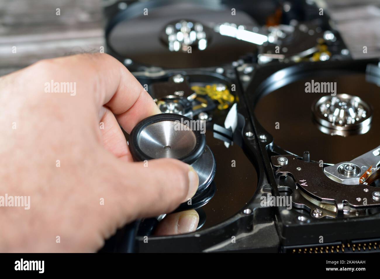 Hard disk motor hi-res stock photography and images - Alamy