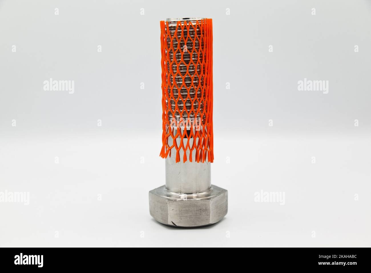 Stainless steel metal with metric A4 bolt, plastic net protection ...
