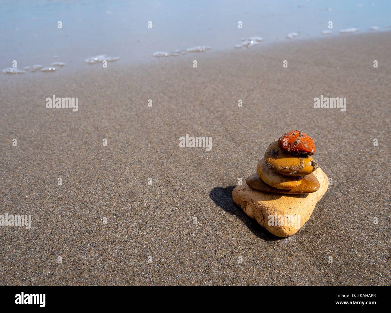 Pyramids stones on beach hi-res stock photography and images - Alamy