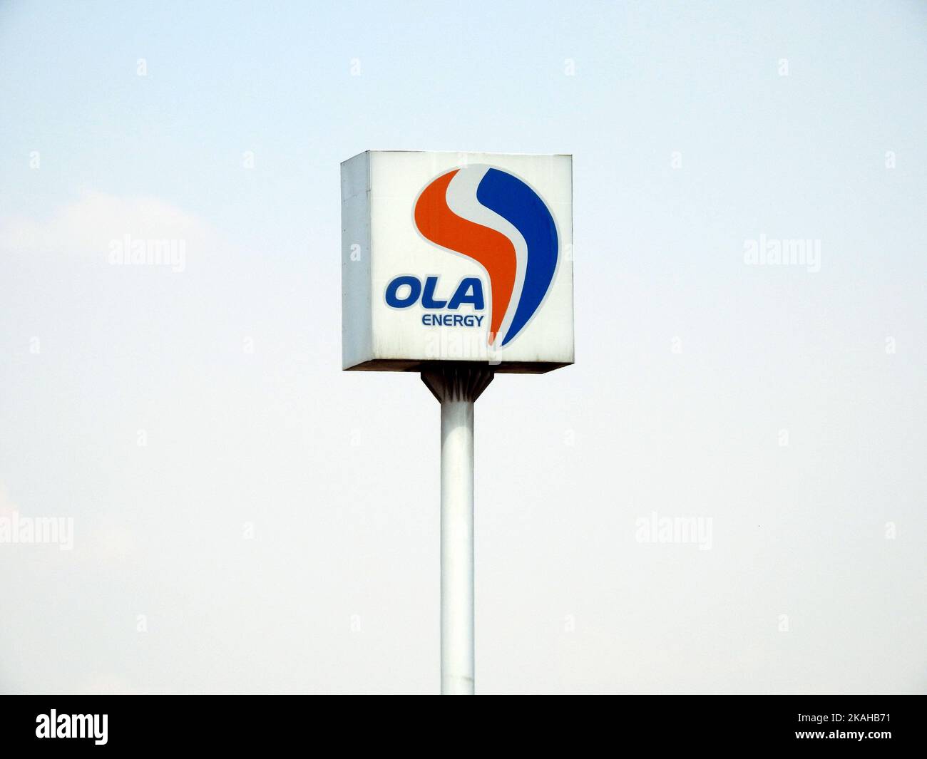 Cairo, Egypt, September 9 2022: OLA Energy gas and oil station ...