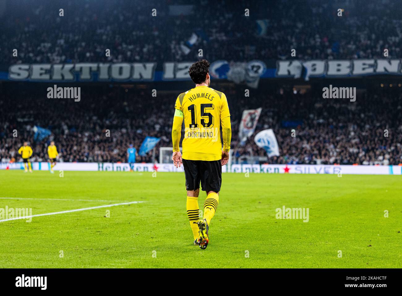 Copenhagen, Denmark. 02nd Nov, 2022. Mats Hummels (15) of Dortmund seen ...