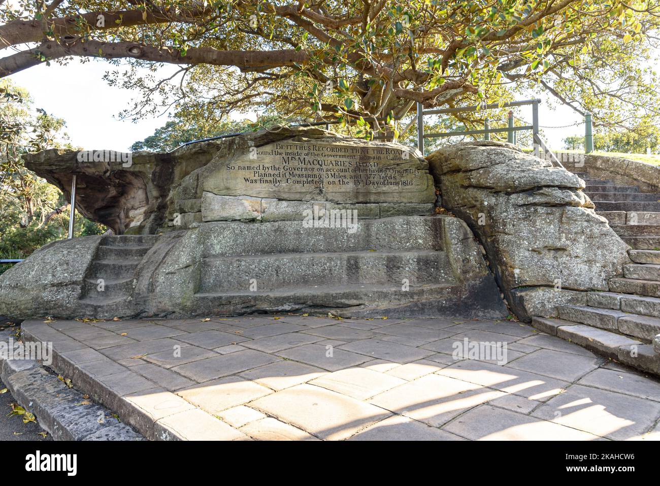 Mrs macquaries chair hi-res stock photography and images - Alamy