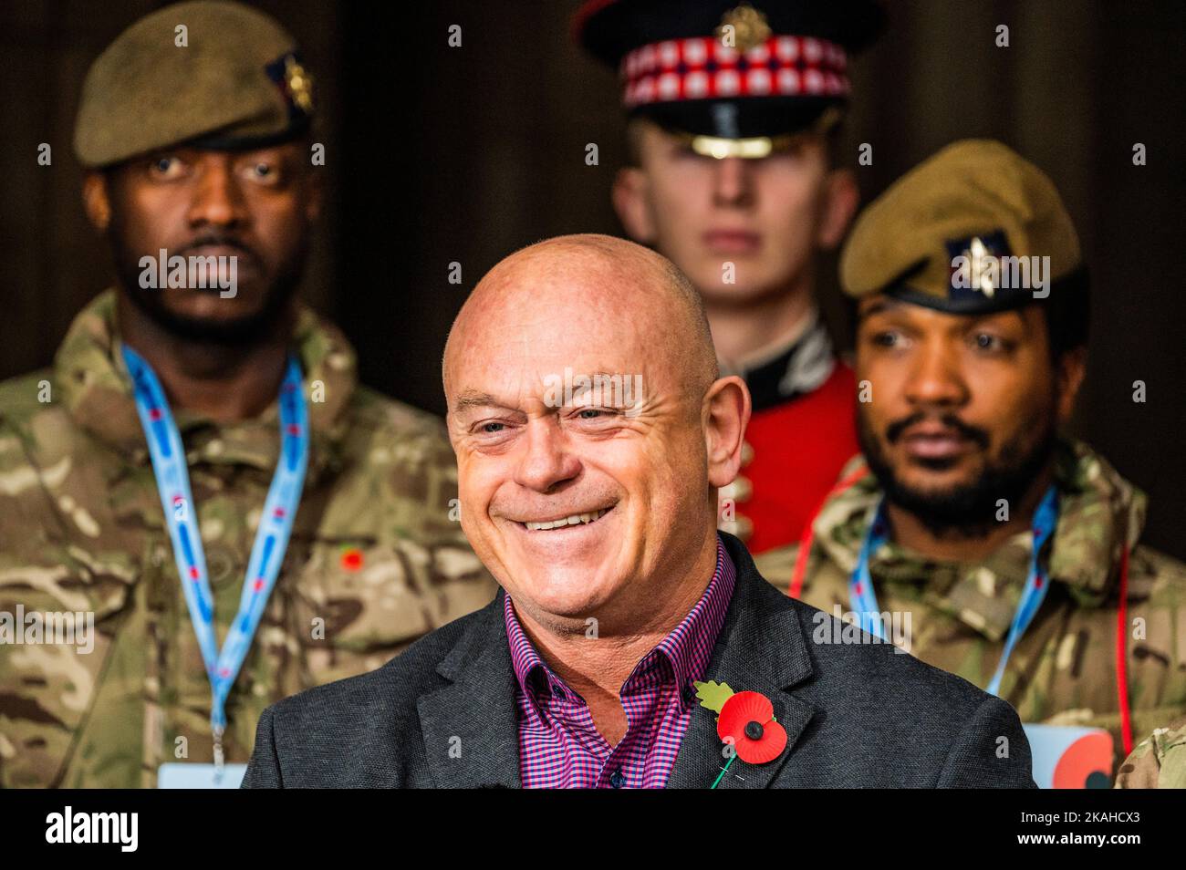 London, UK. 3rd Nov, 2022. Royal British Legion Ambassador Ross Kemp ...