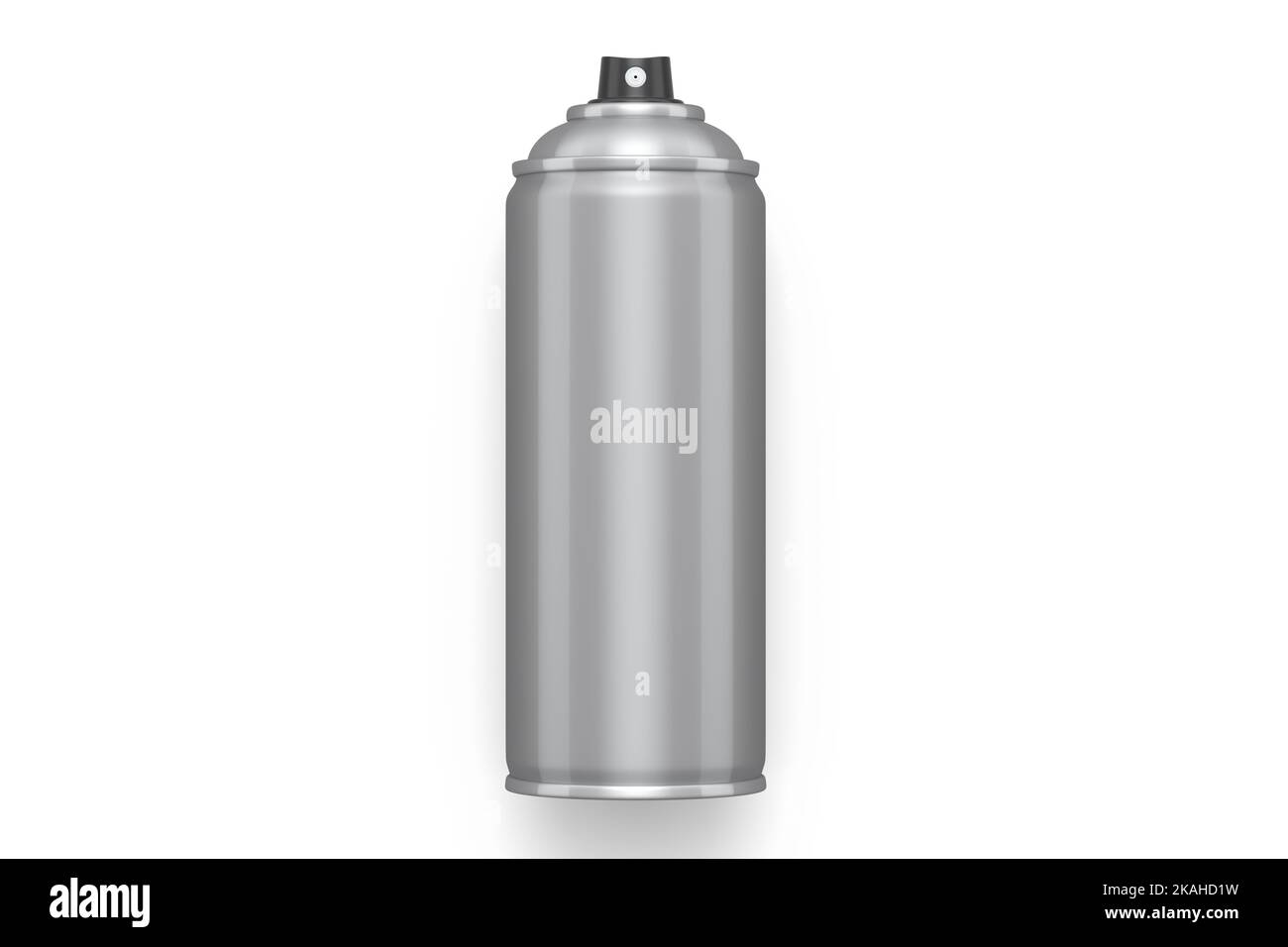 Can of spray paint isolated on white background. 3d render spray paint ...