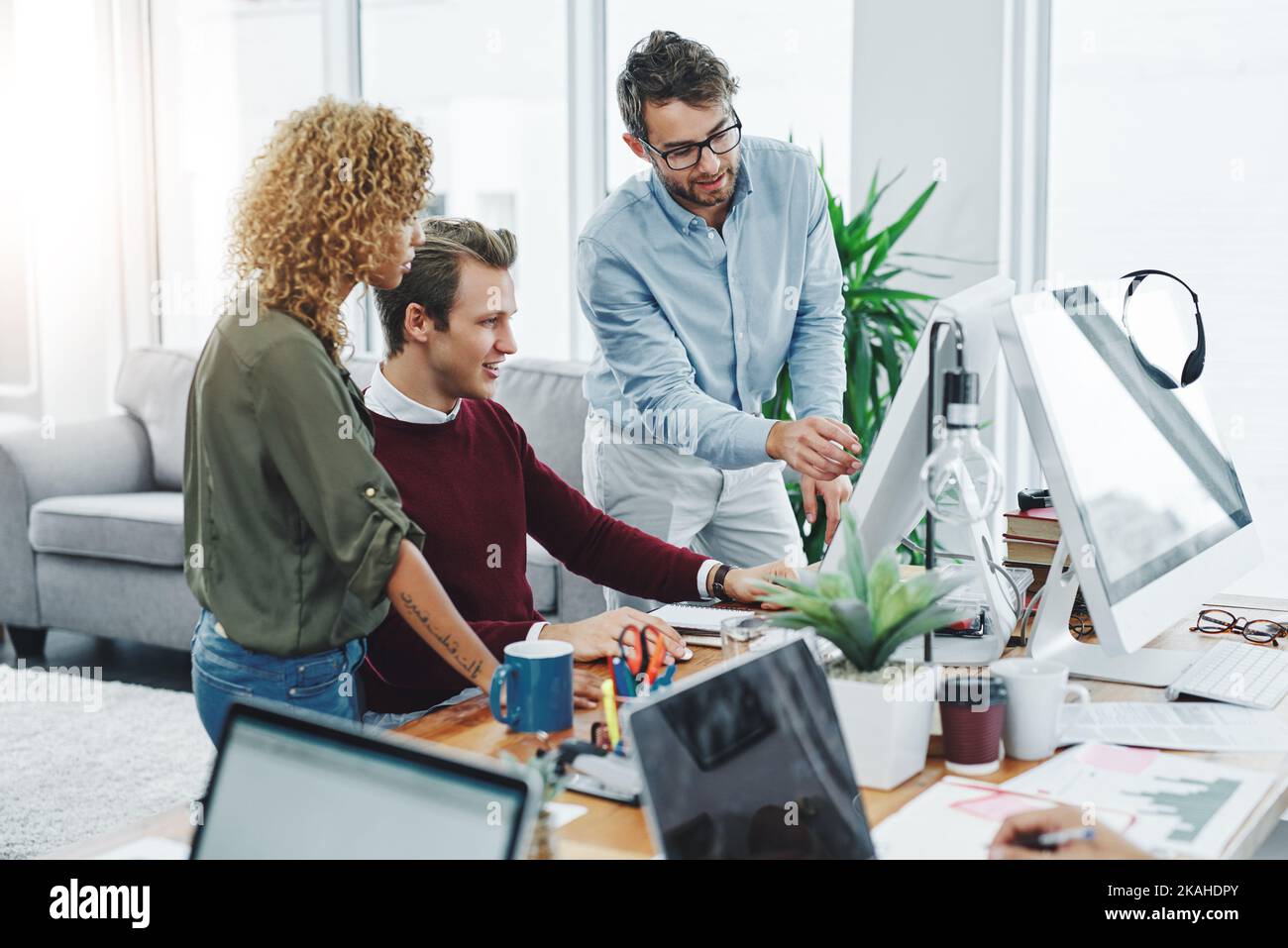 Productive team hi-res stock photography and images - Alamy