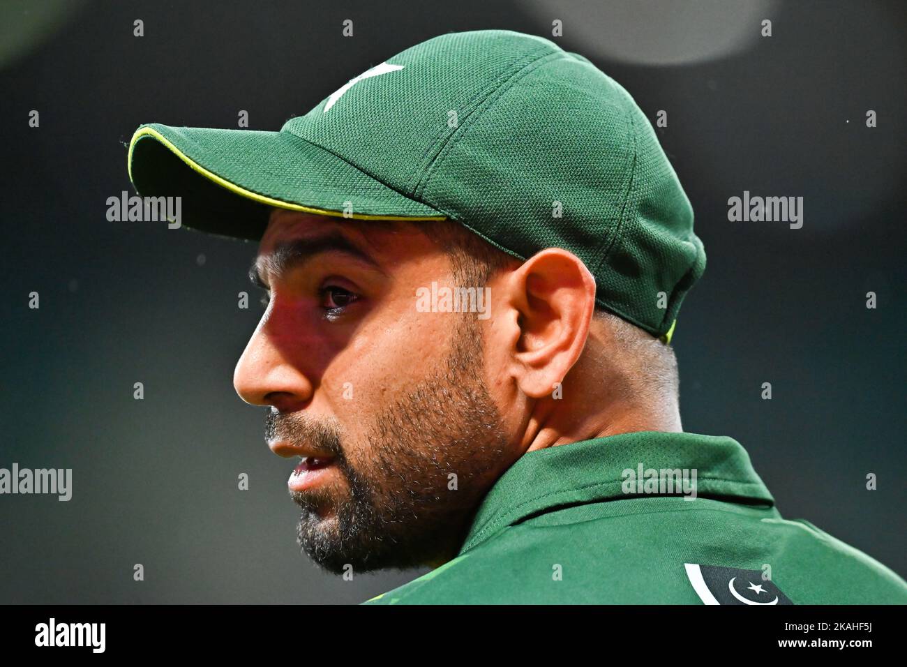 Sydney, Australia. 03rd Nov, 2022. Haris Rauf of Pakistan looks on ...